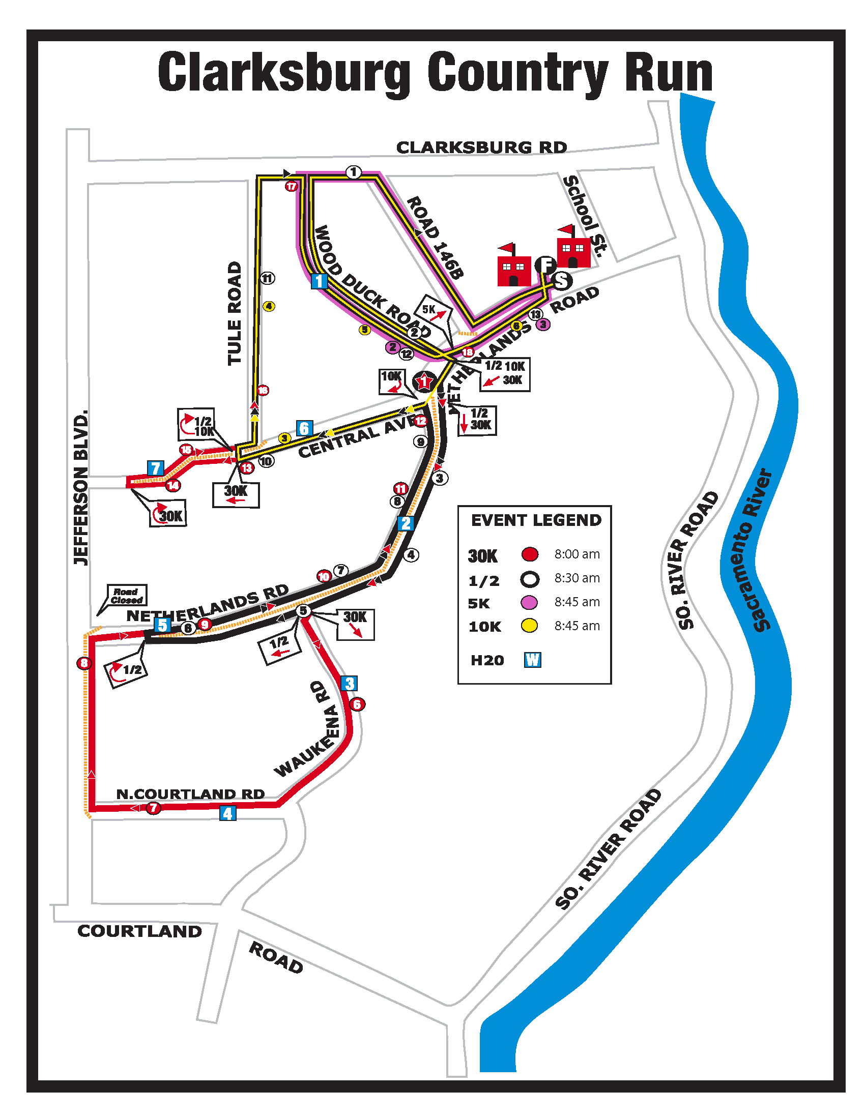 Course – Clarksburg Country Run