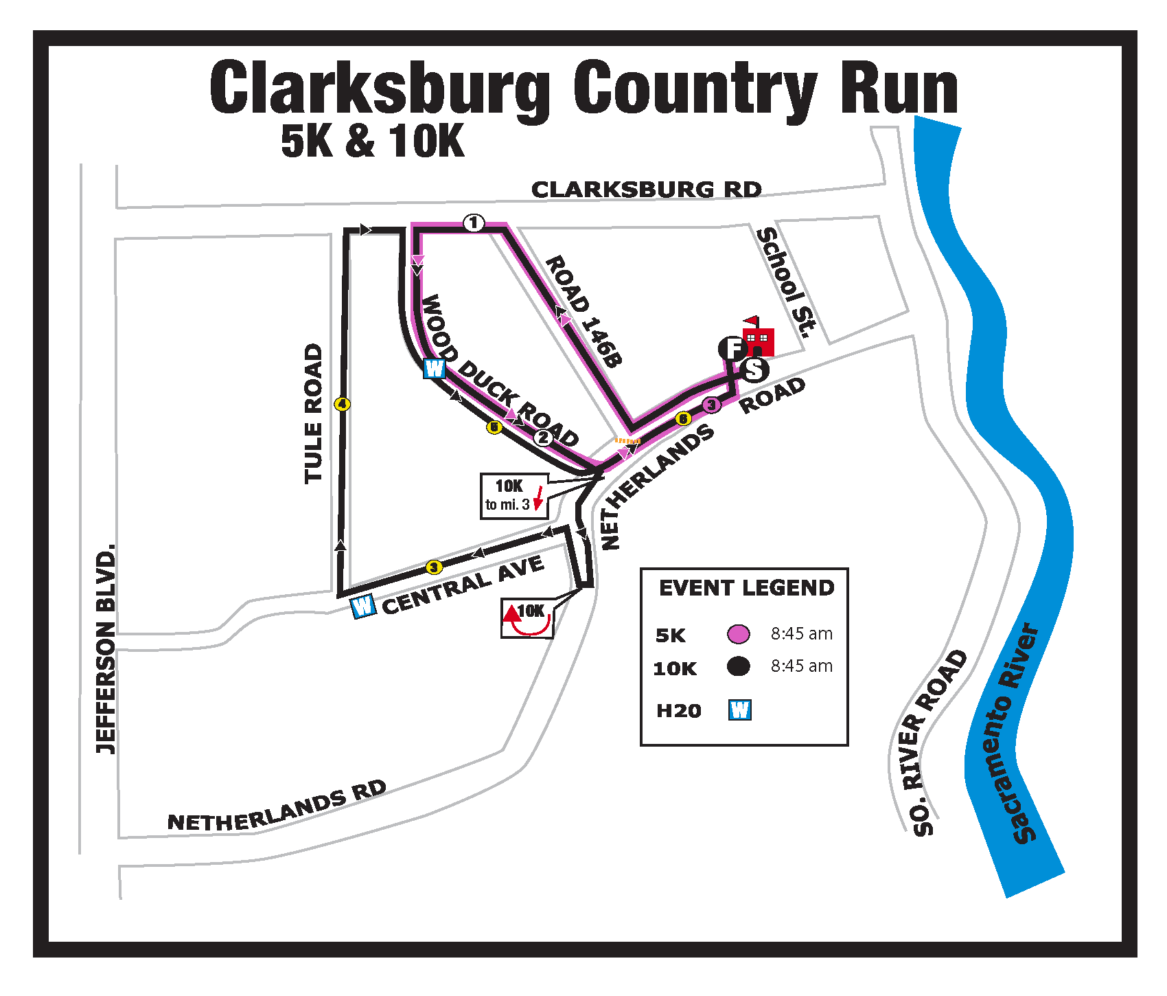 Course – Clarksburg Country Run